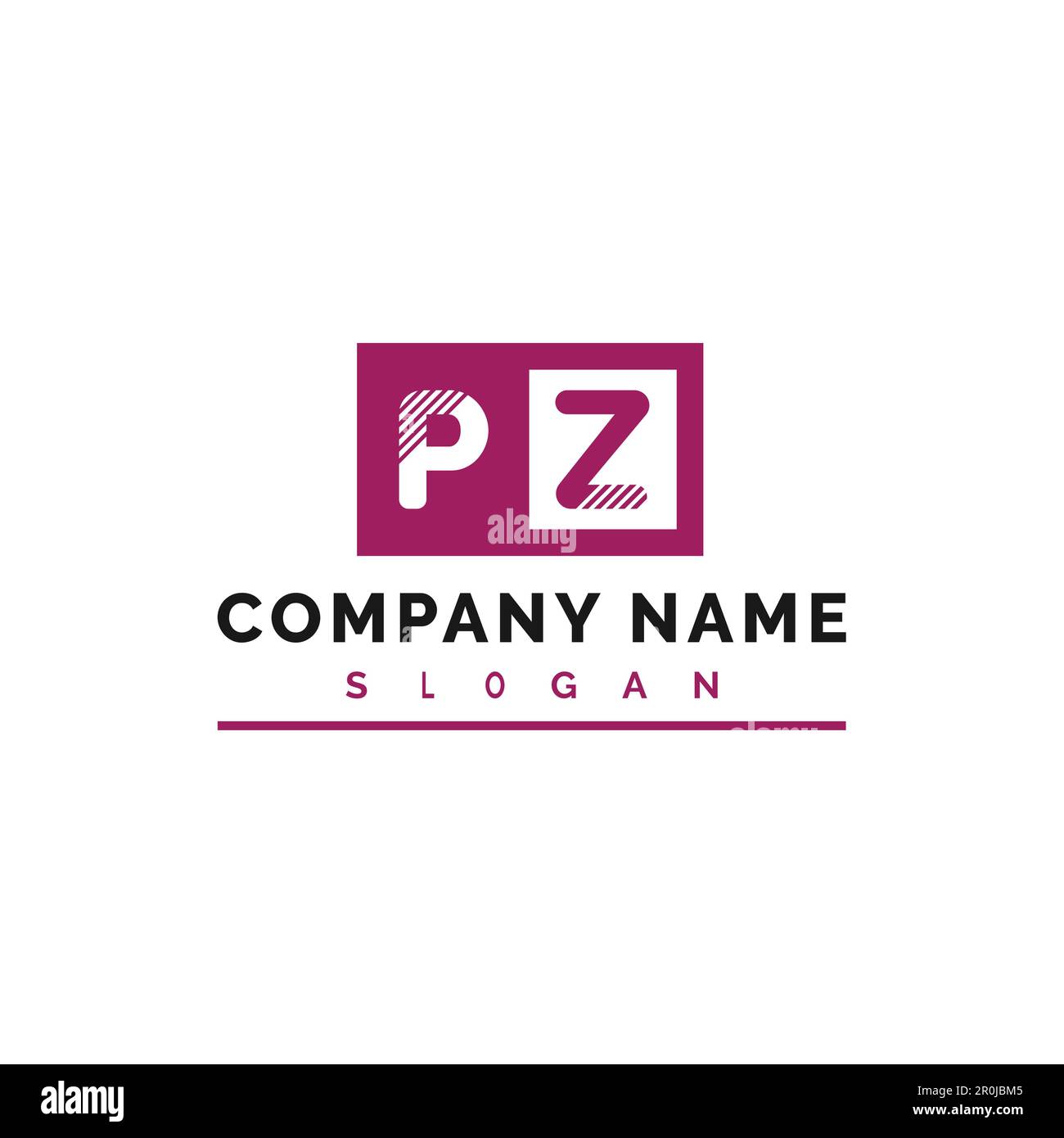 Pz letter Stock Vector Images - Alamy