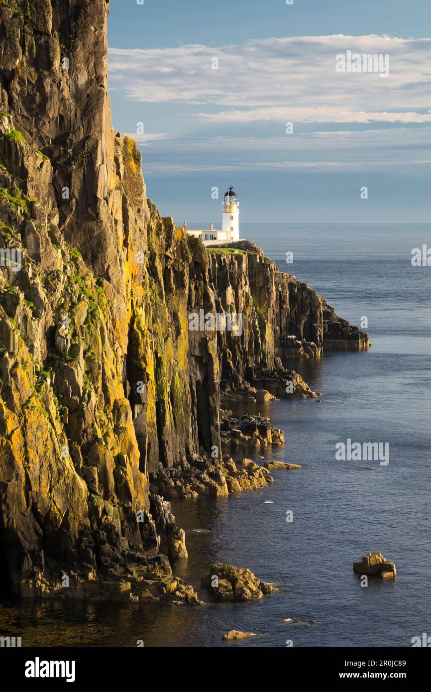 Neist Point Lighthouse, Glendale, Isle of Skye, Inner Hebrides ...