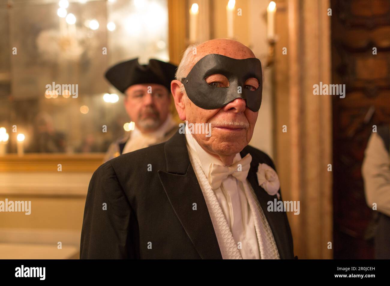 carnival, masked guest, gentleman, Palazzo Zeno ai Frari, piano nobile ...