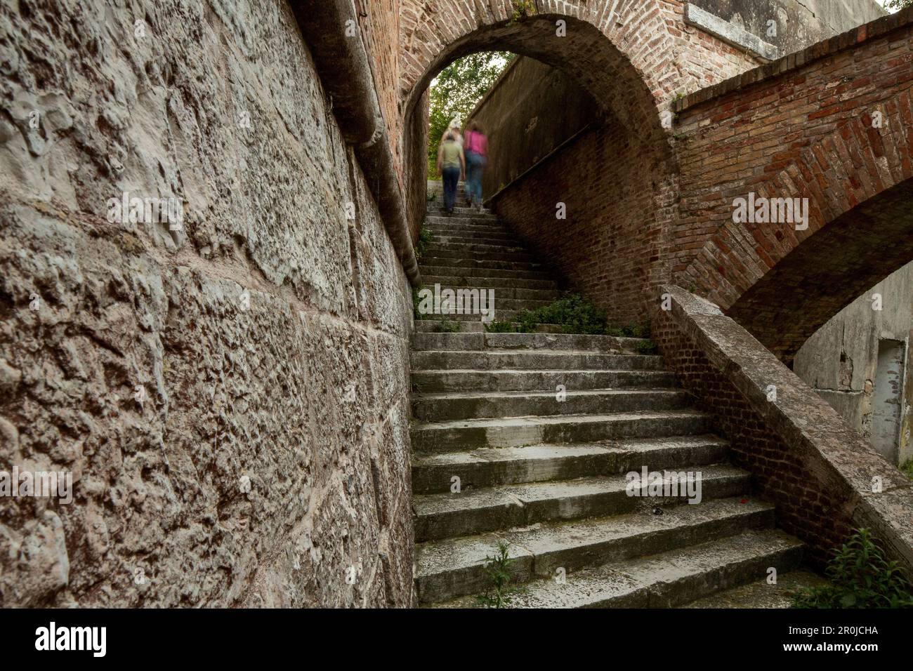 historic fortress island Sant'Andrea built to defend Venice ...
