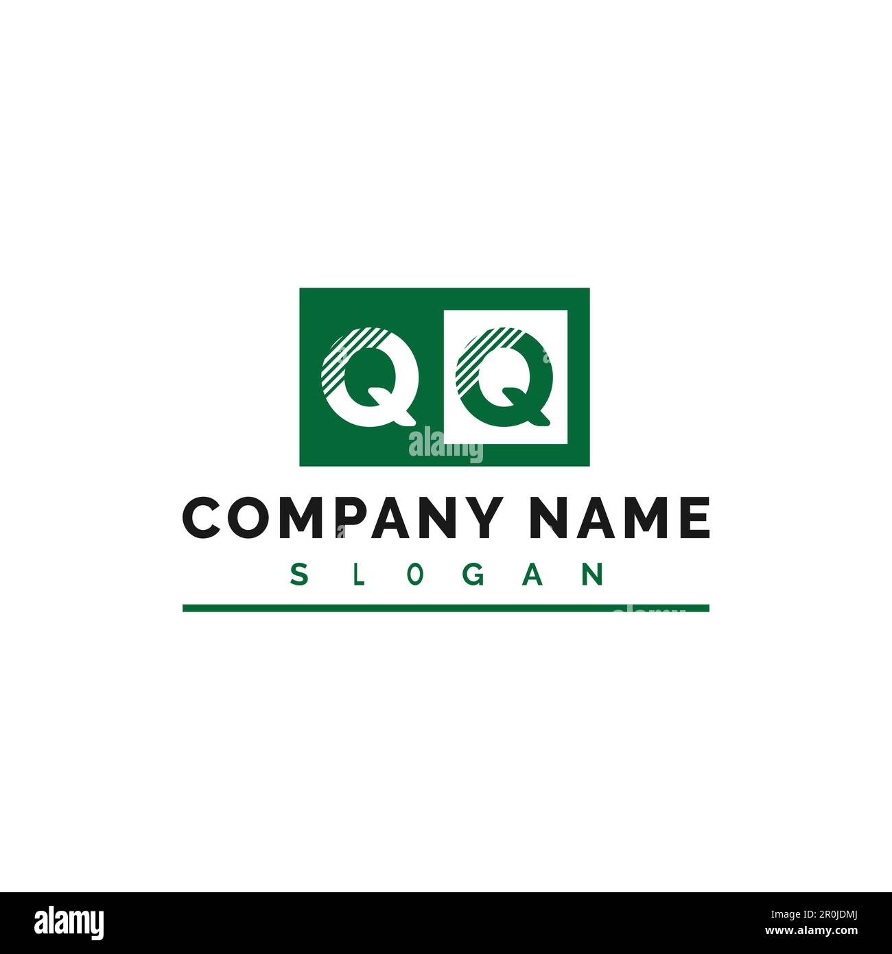 Qq logo Stock Vector Images - Alamy