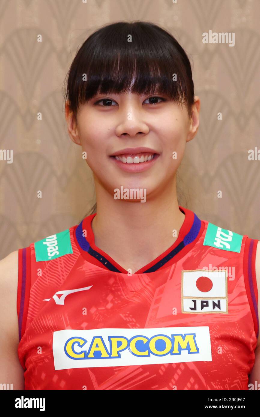 Tokyo, Japan. JVA announced the 2023 Japan Women's national team squad. 8th May, 2023. Yukiko ...