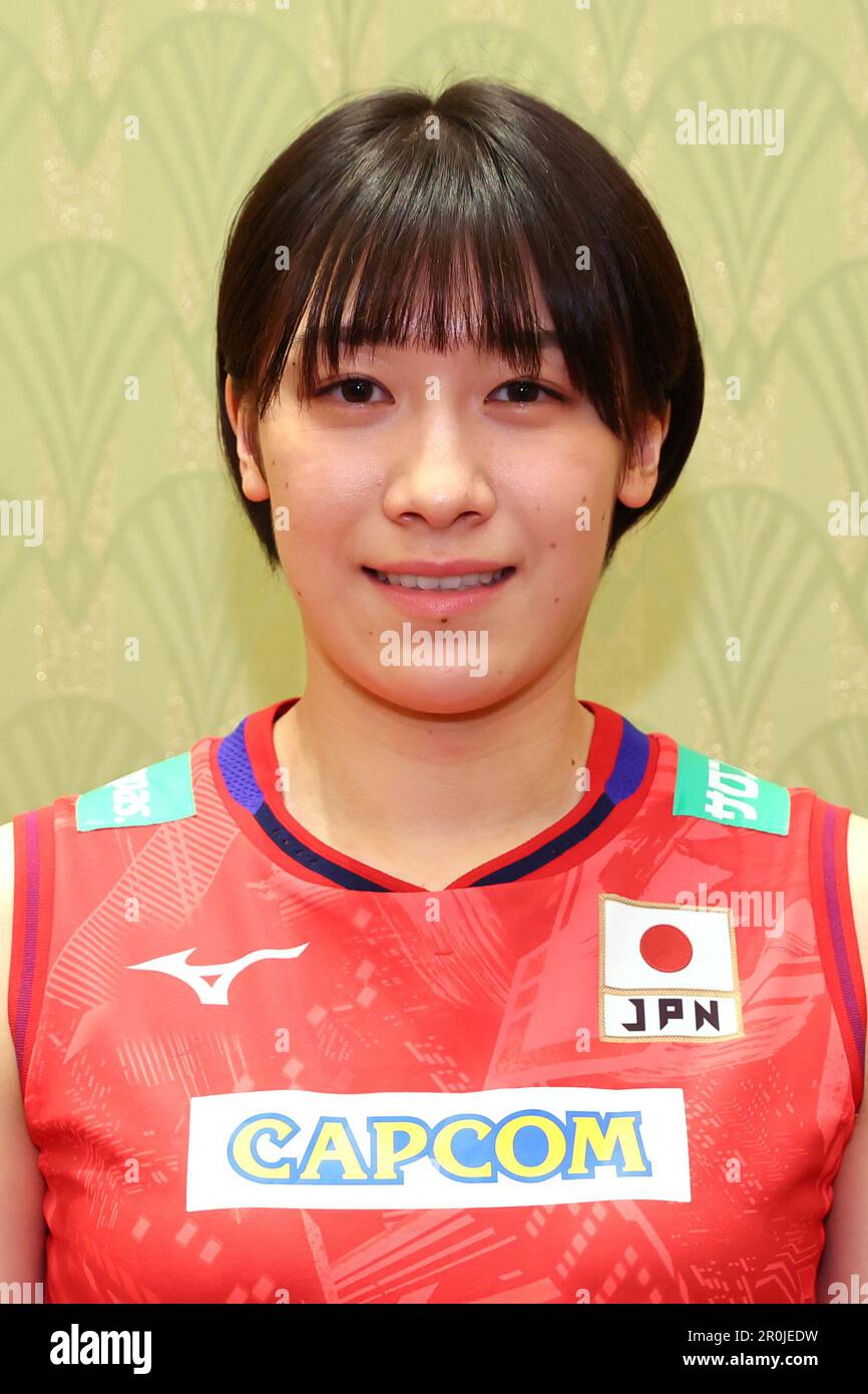 Tokyo, Japan. JVA announced the 2023 Japan Women's national team squad. 8th May, 2023. Mayu ...