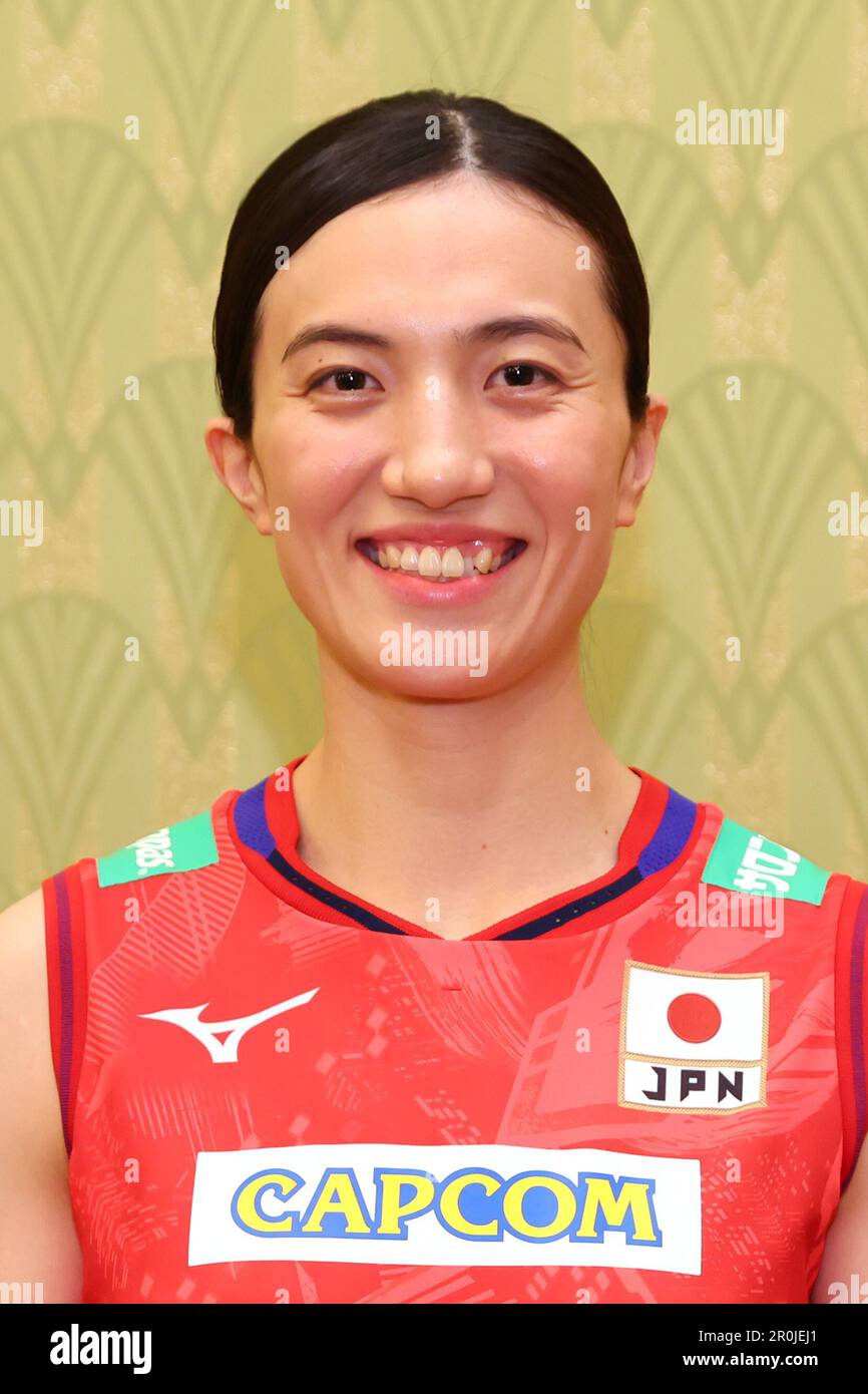 Tokyo, Japan. JVA announced the 2023 Japan Women's national team squad. 8th May, 2023. Mami ...