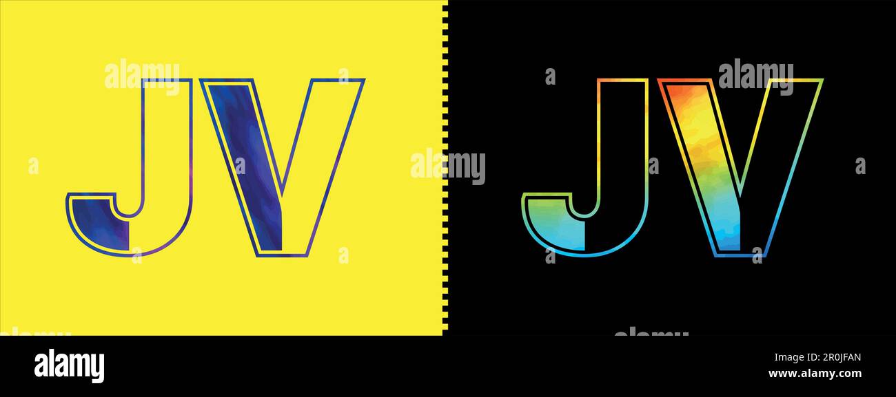 Letter jv Stock Vector Images - Alamy