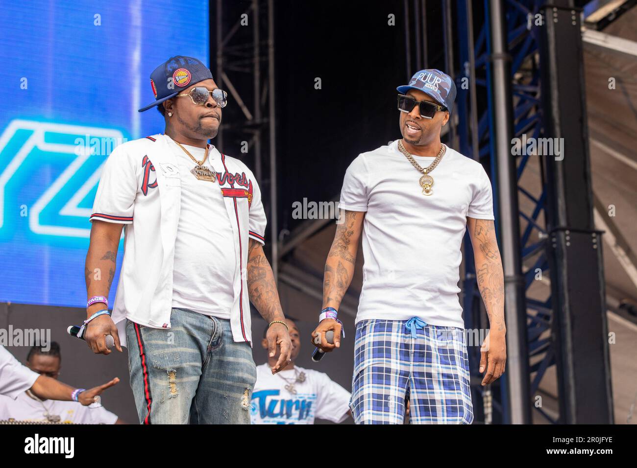 Las Vegas, USA. 06th May, 2023. Jizzal Man (Bernard Leverette) and ...