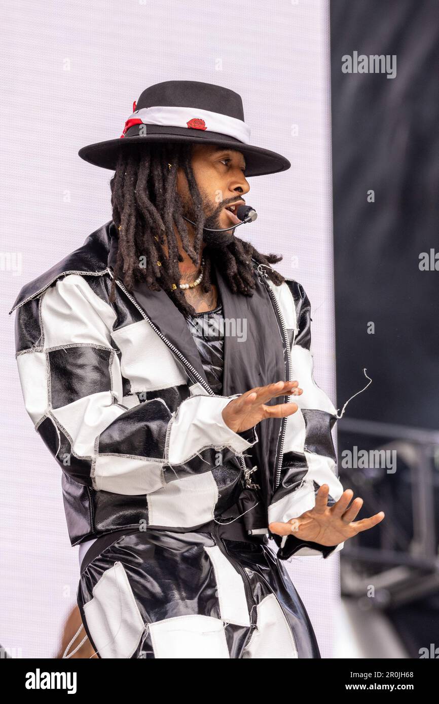 Las Vegas, USA. 06th May, 2023. Singer Omarion (Omari Ishmael Grandberry) during the Lovers ...