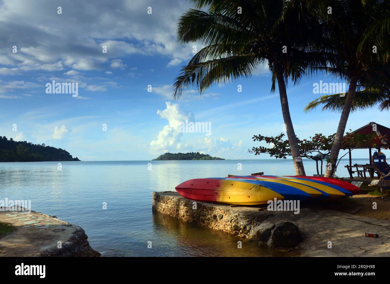 Kai Bae beach, Island of Chang, Golf of Thailand, Thailand Stock Photo ...