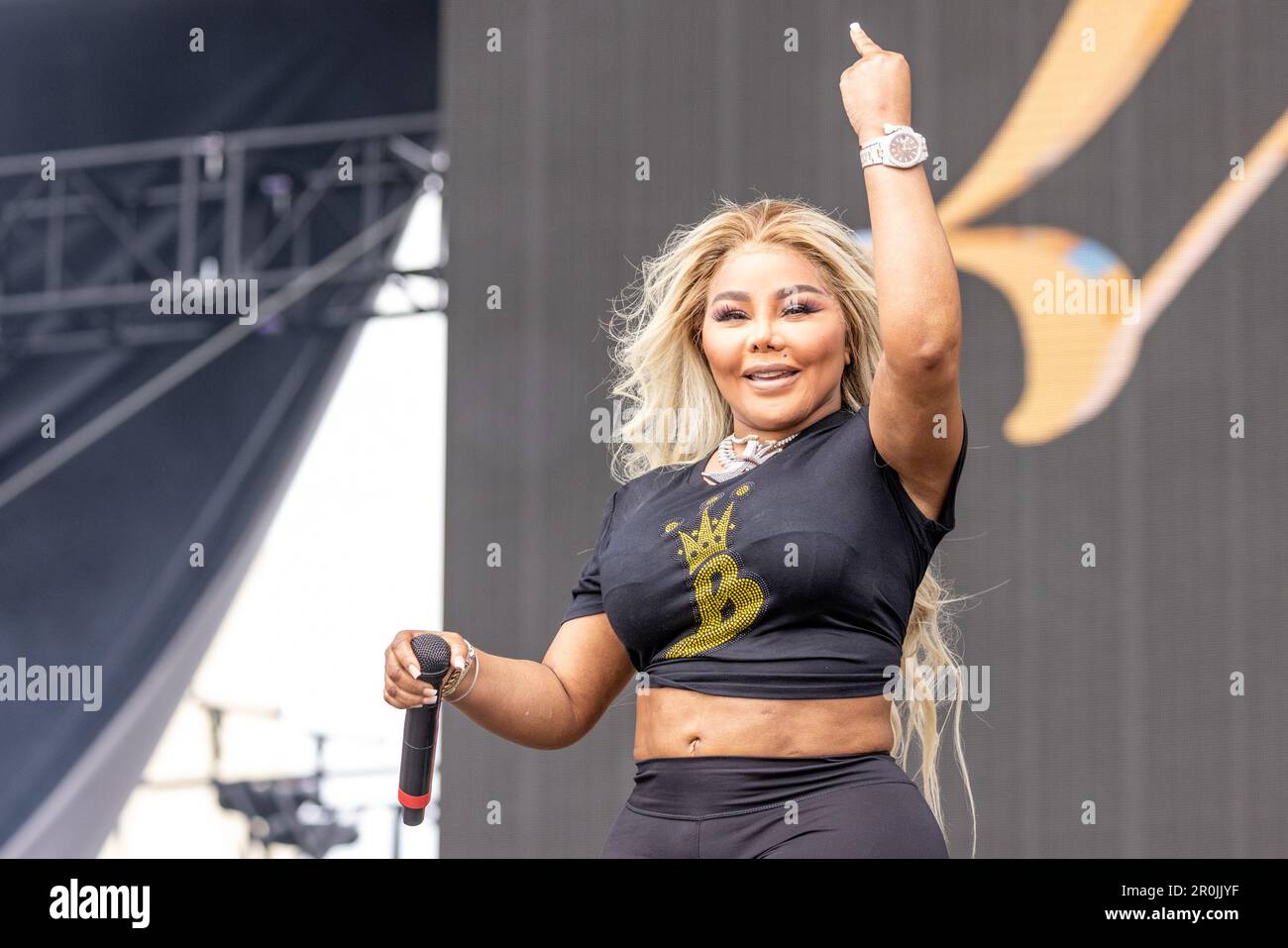 Las Vegas, USA. 06th May, 2023. Rapper Lil' Kim (Kimberly Denise Jones ...