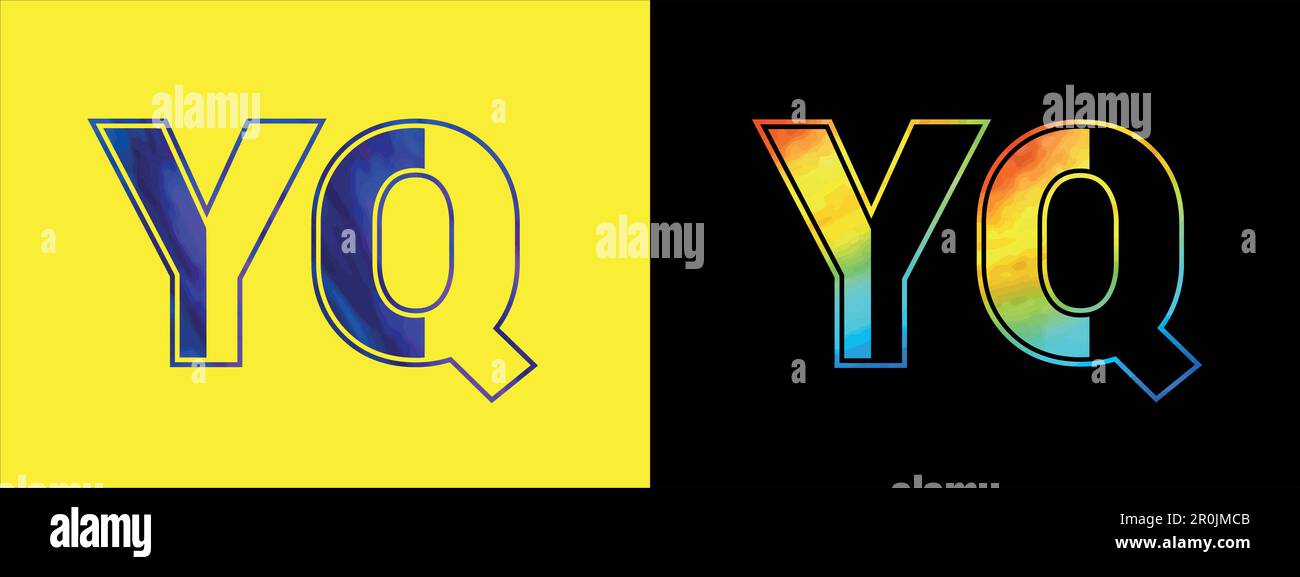 Yq logo Stock Vector Images - Alamy
