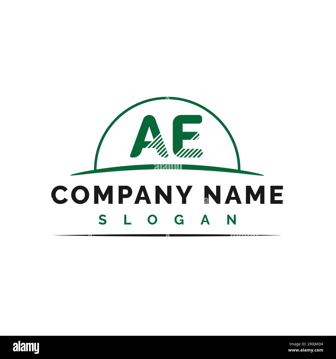 AE Letter Logo Design. AE letter logo Vector Illustration - Vector ...