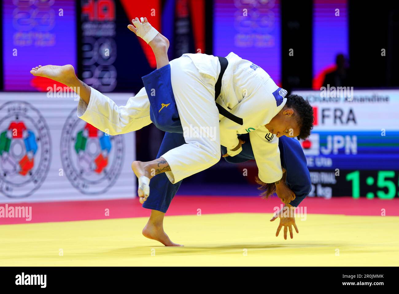 Ali Bin Hamad Al Attiyah Arena, Doha, Qatar. 8th May, 2023. (Top-Bottom ...
