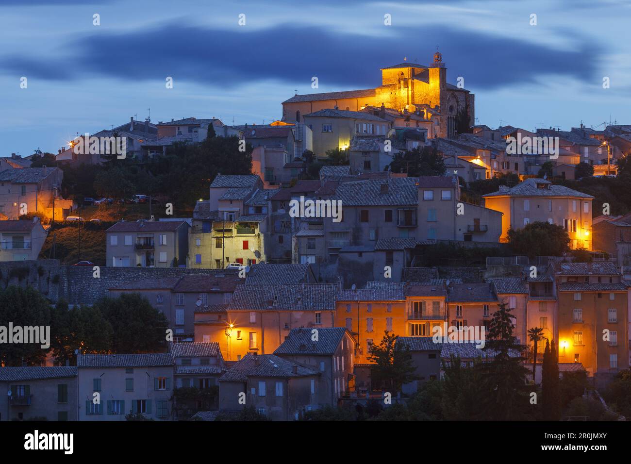 Valensole village hi-res stock photography and images - Alamy
