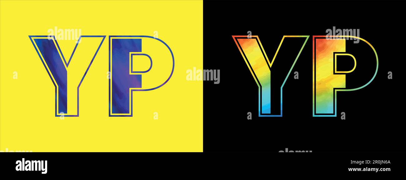 Yp letter logo hi-res stock photography and images - Alamy