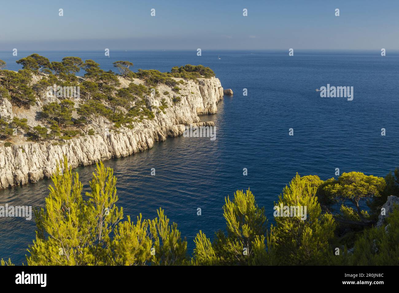 Calanque de Port-Pin, les Calanques, near Marseille, Cote d Azur ...