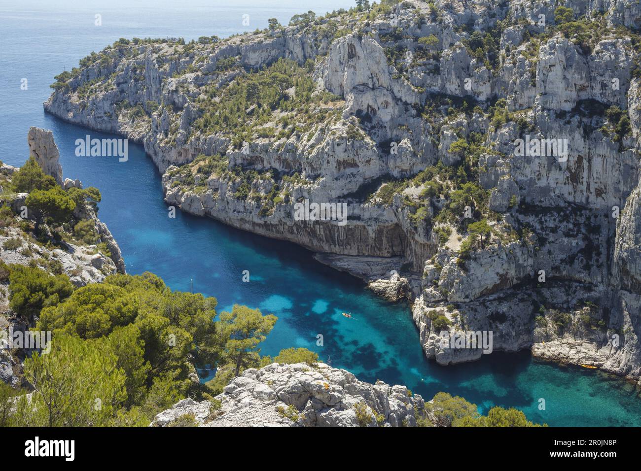 Calanque d En-Vau, les Calanques, near Marseille, Cote d Azur, French ...