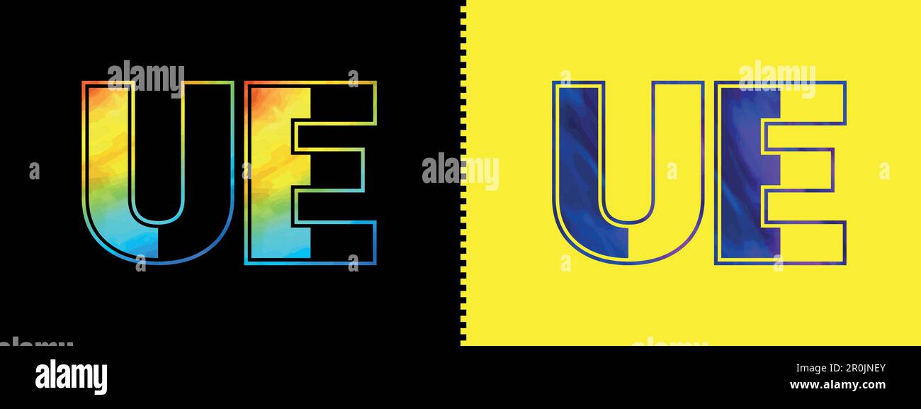 Ue logo Stock Vector Images - Alamy