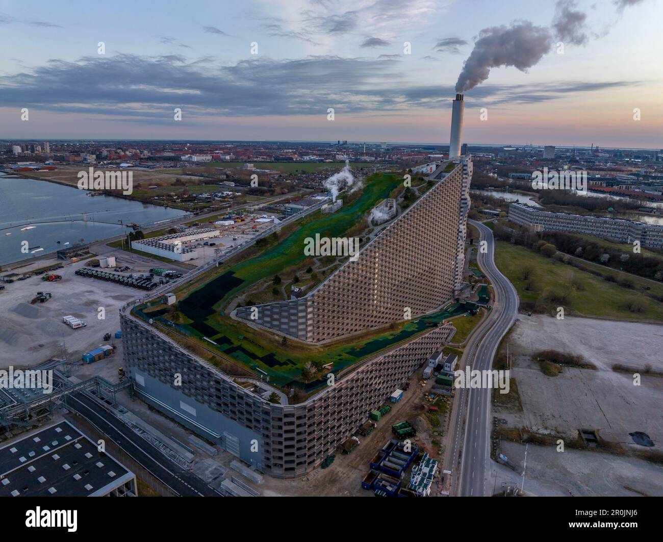 Aerial view copenhill power hi-res stock photography and images - Alamy