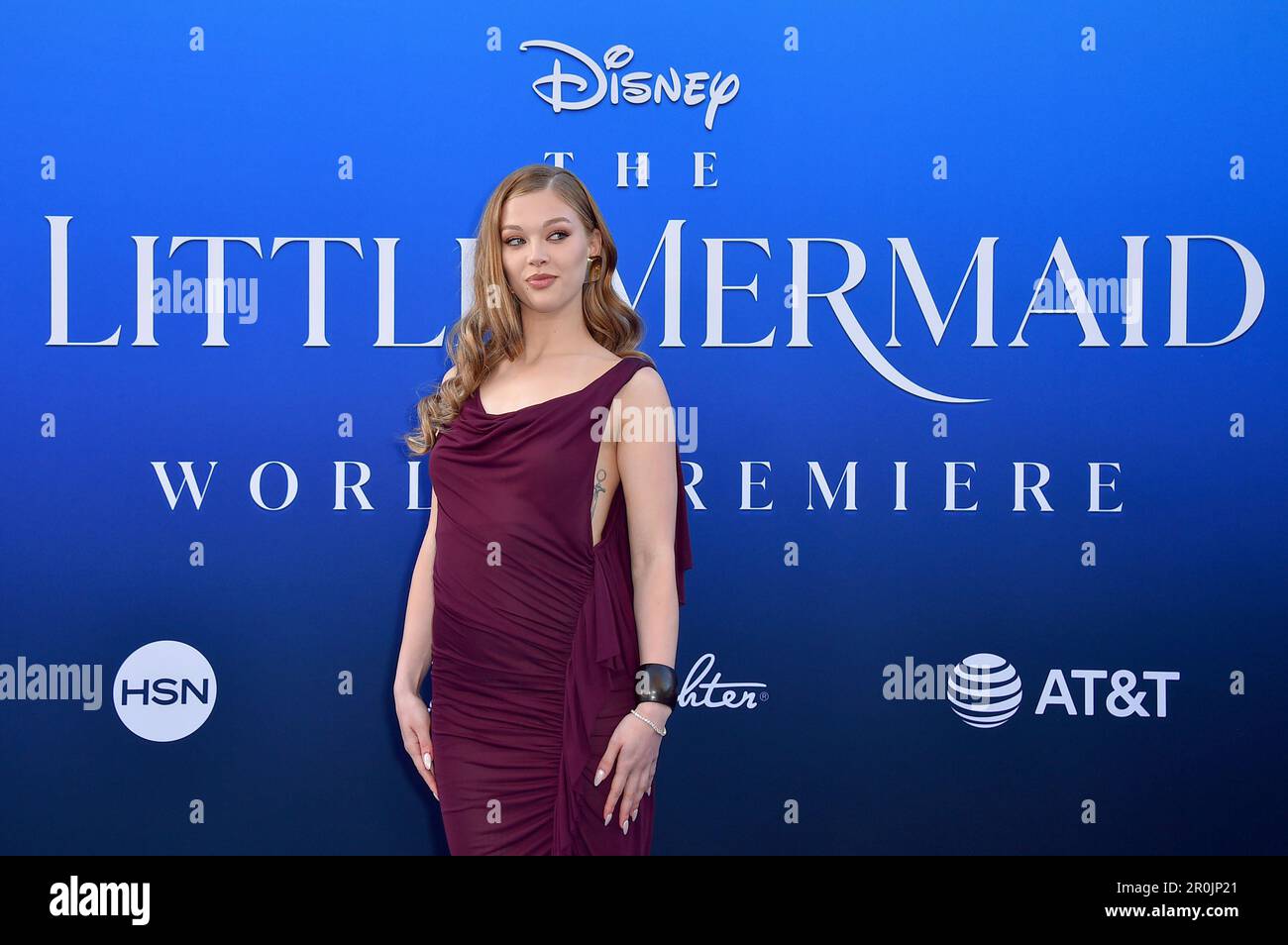 Jessica Alexander arrives at the world premiere of "The Little Mermaid ...