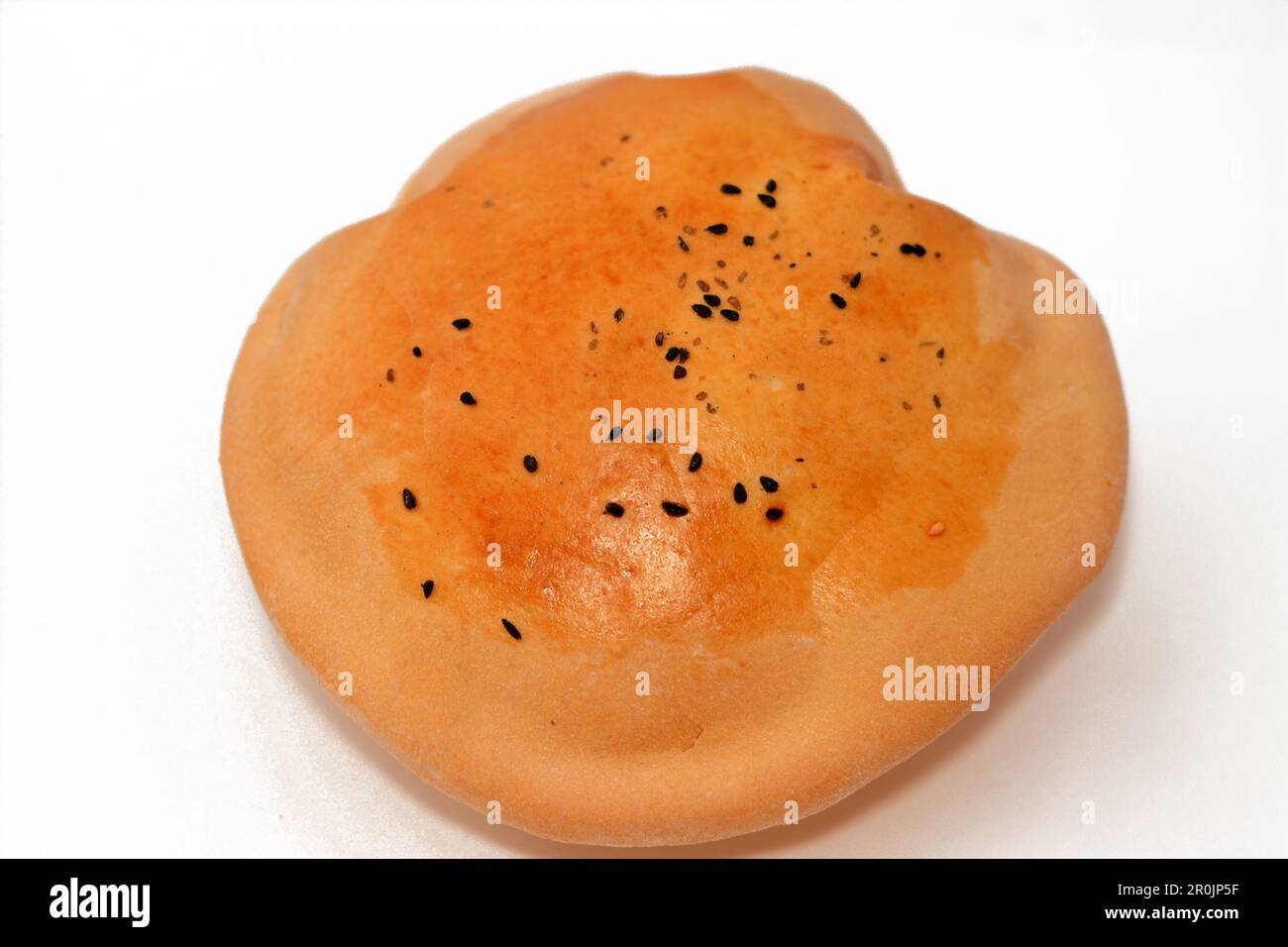 Egyptian Mahlab bread, puff thin, crispy and delicious with black seed ...