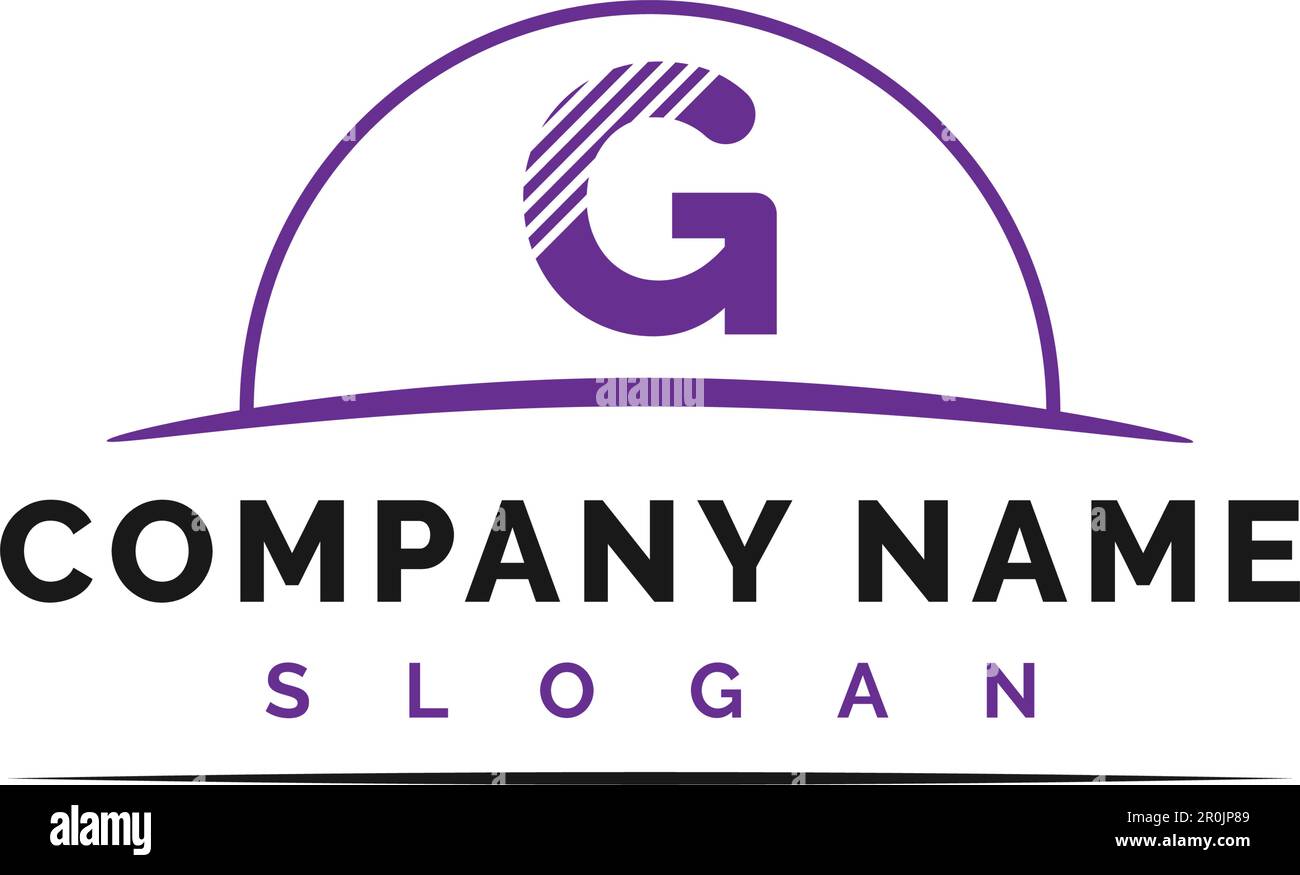 G Logo Design. G Letter Logo Icon Vector Illustration - Vector Stock ...