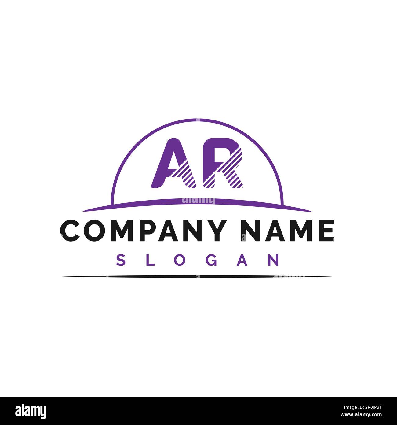 AR Letter Logo Design. AR letter logo Vector Illustration - Vector ...