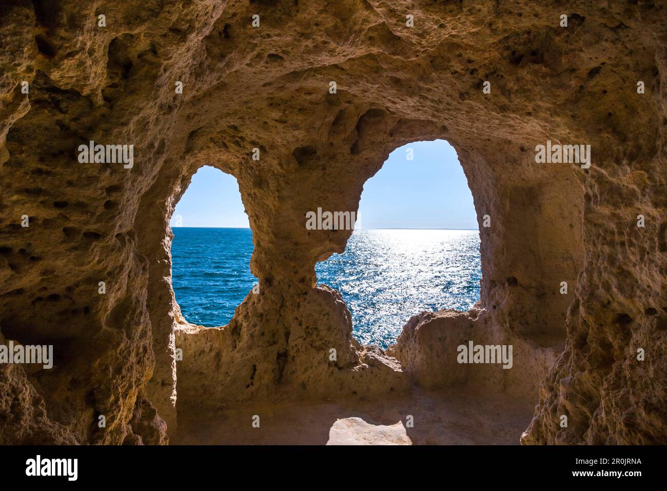Algar Seco rocks, Carvoeiro, Algarve, Portugal Stock Photo - Alamy