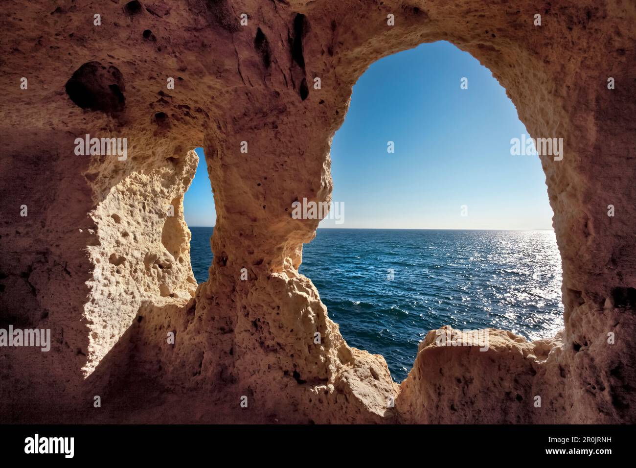 Algar Seco rocks, Carvoeiro, Algarve, Portugal Stock Photo - Alamy