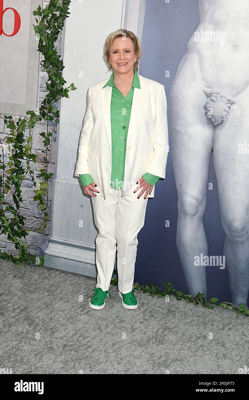 Eve Plumb attends "Book Club: The Next Chapter" New York Premiereat AMC ...