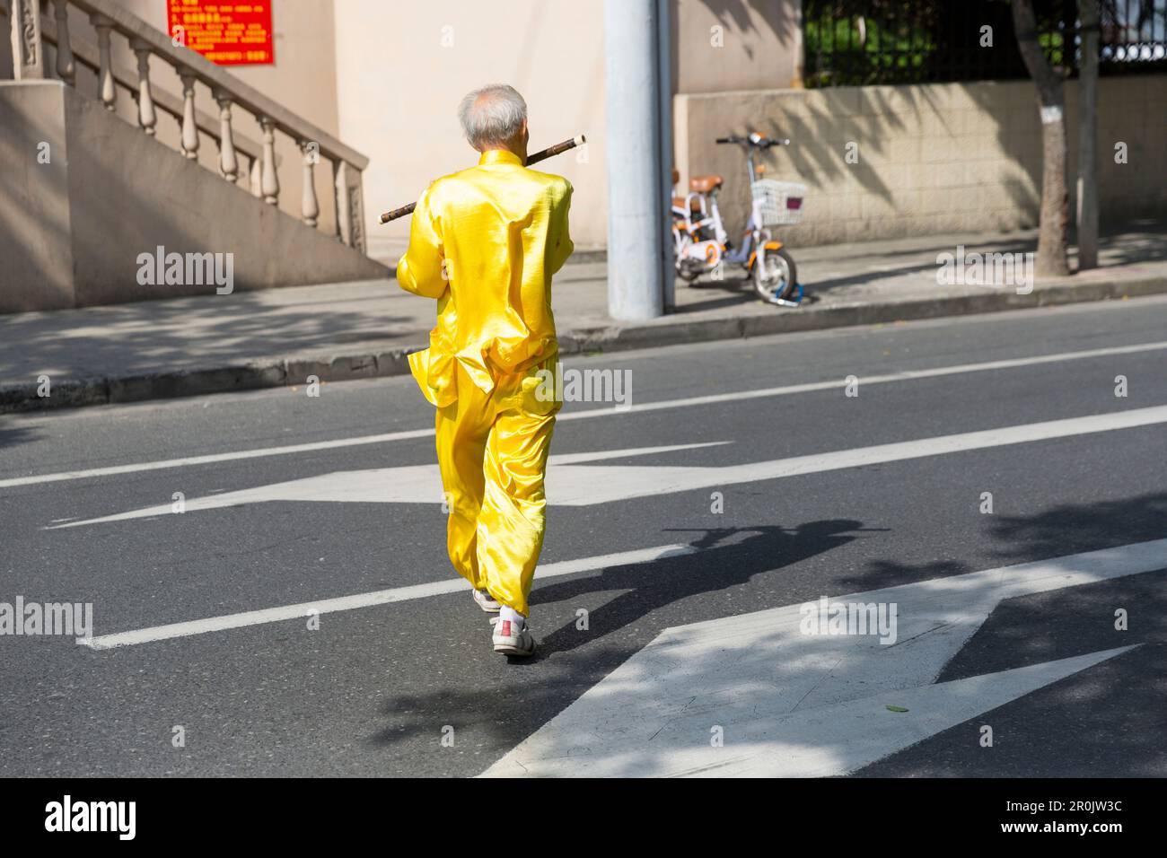 Old man playing flute hi-res stock photography and images - Alamy