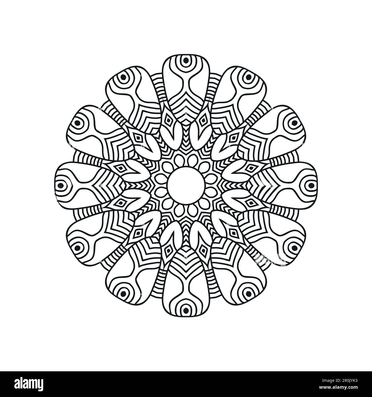 Islamic mandala background vector illustration Stock Vector Image & Art ...