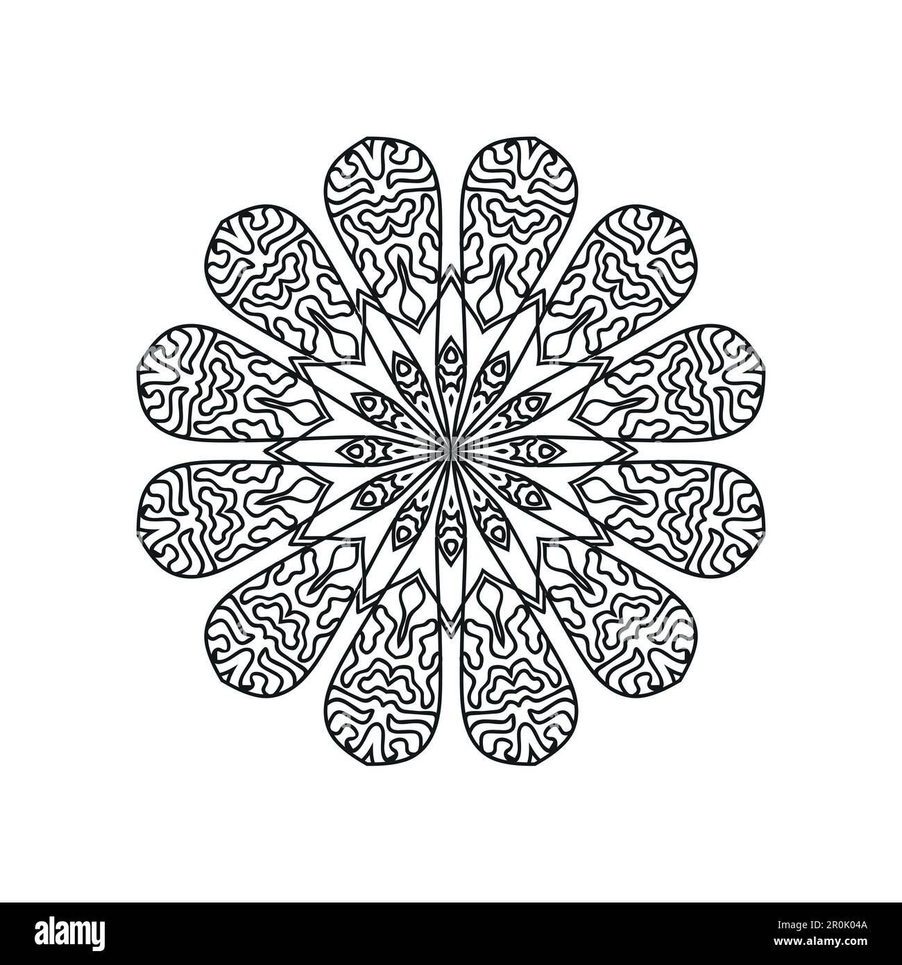 New mandala designs vector illustration Stock Vector Image & Art - Alamy