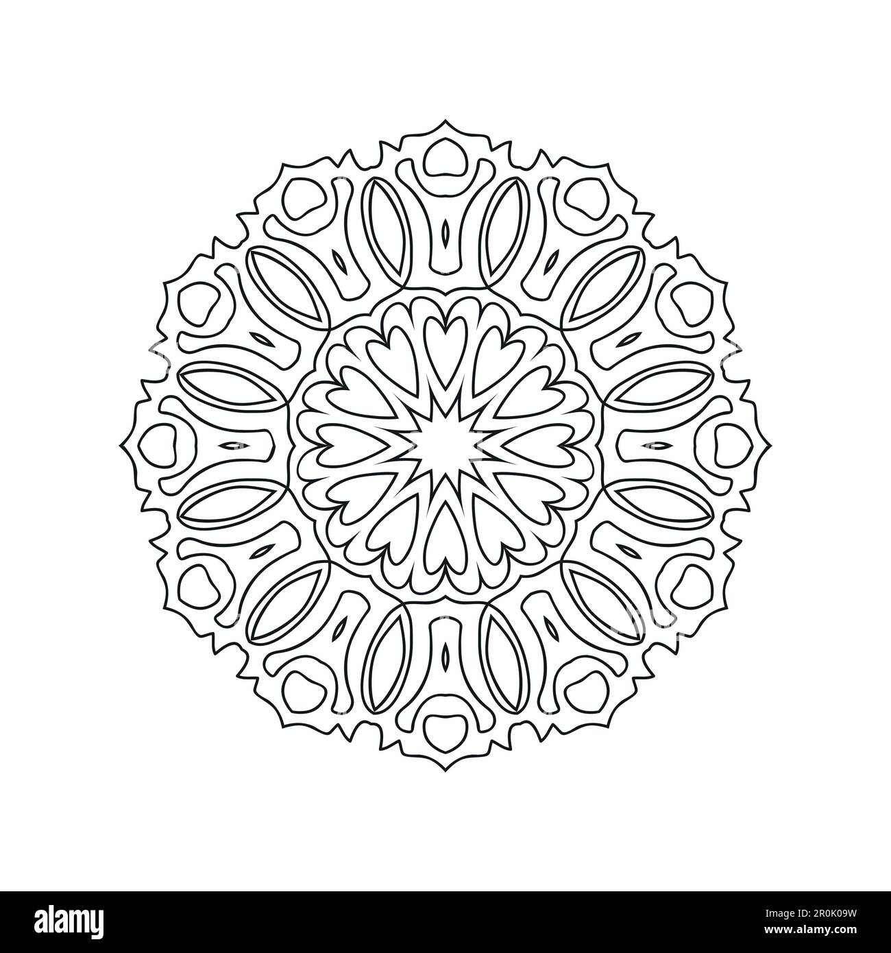 New mandala art designs vector illustration Stock Vector Image & Art ...