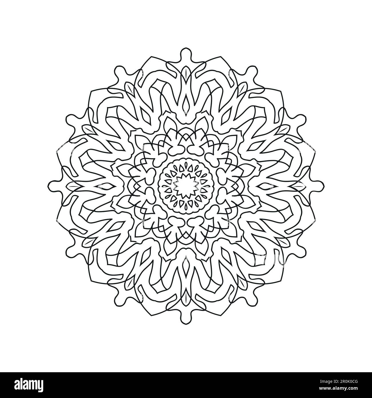 New mandala art vector illustration Stock Vector Image & Art - Alamy
