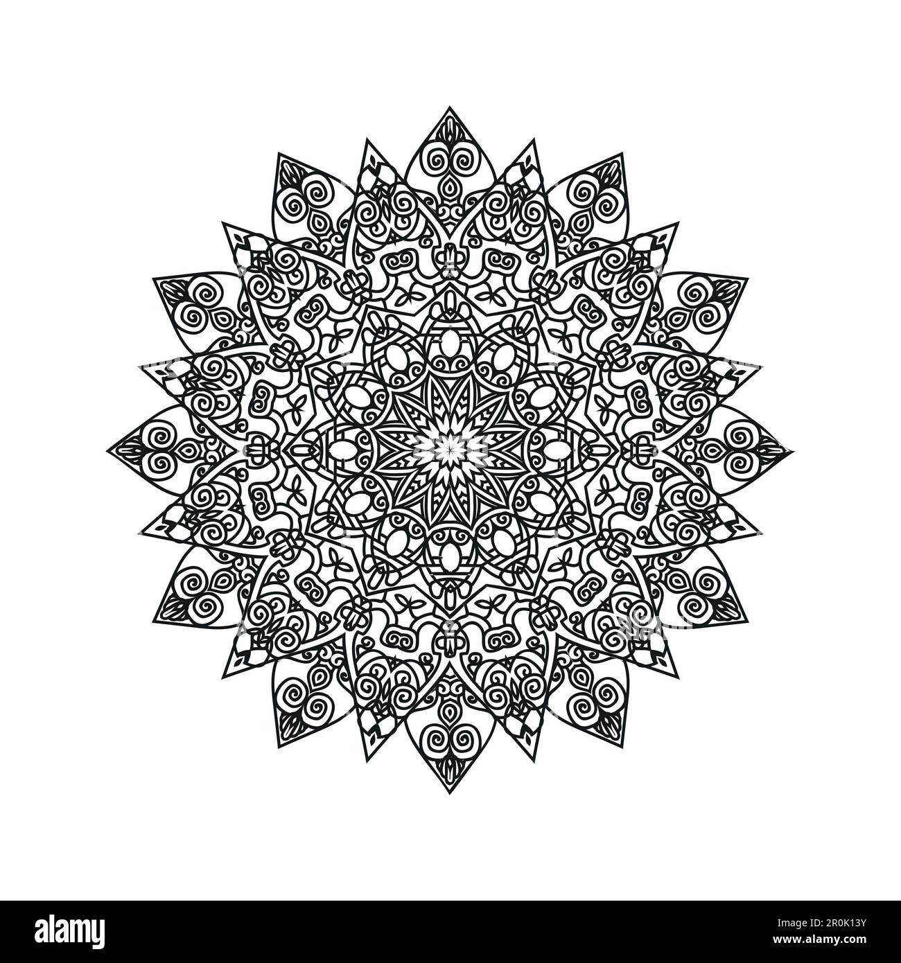 Islamic mandala background vector illustration Stock Vector Image & Art ...