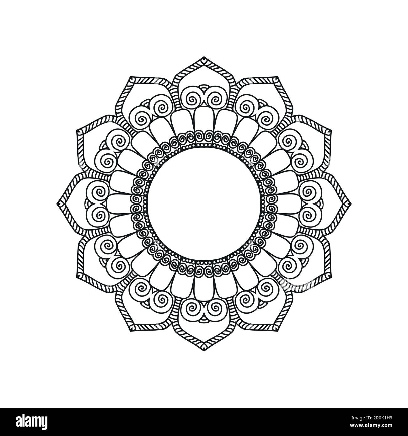 Mandala background design vector illustration Stock Vector Image & Art ...