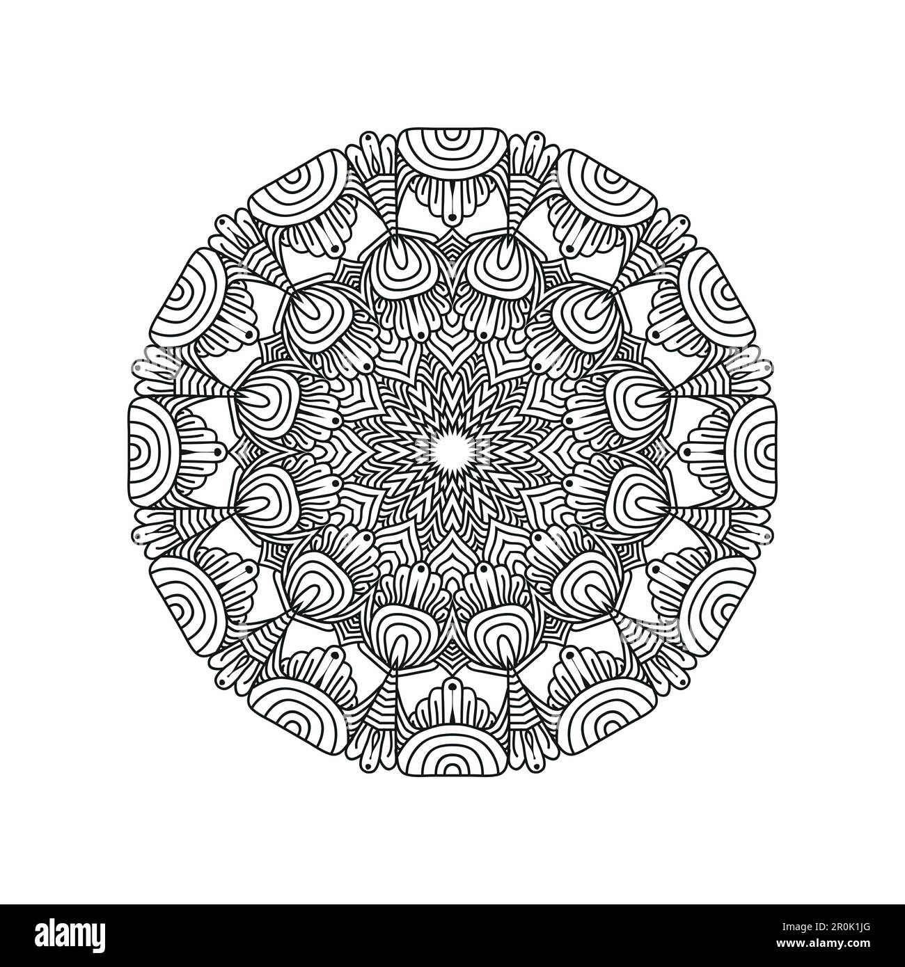 New mandala art designs vector illustration Stock Vector Image & Art ...