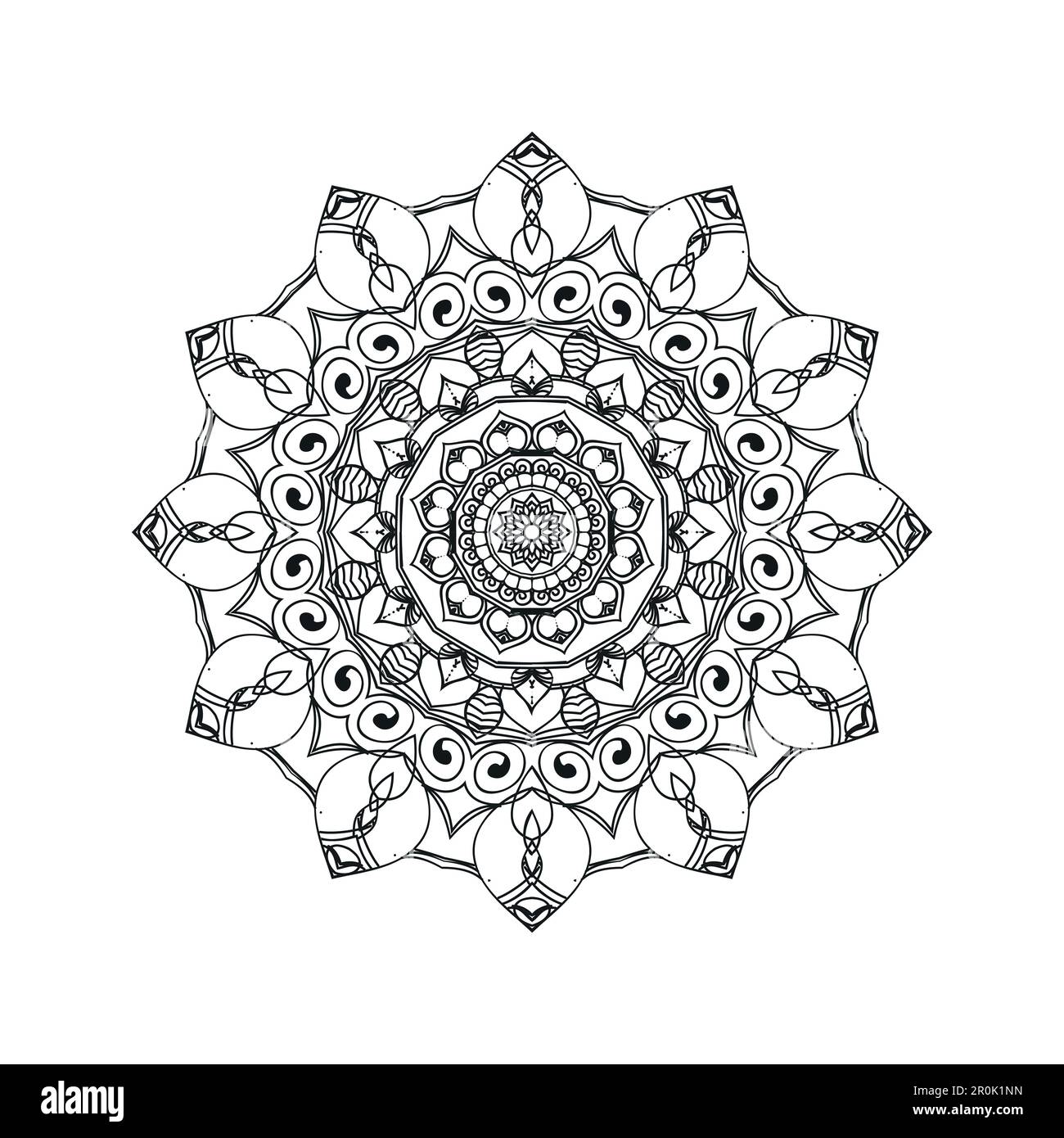 Islamic mandala background vector illustration Stock Vector Image & Art ...