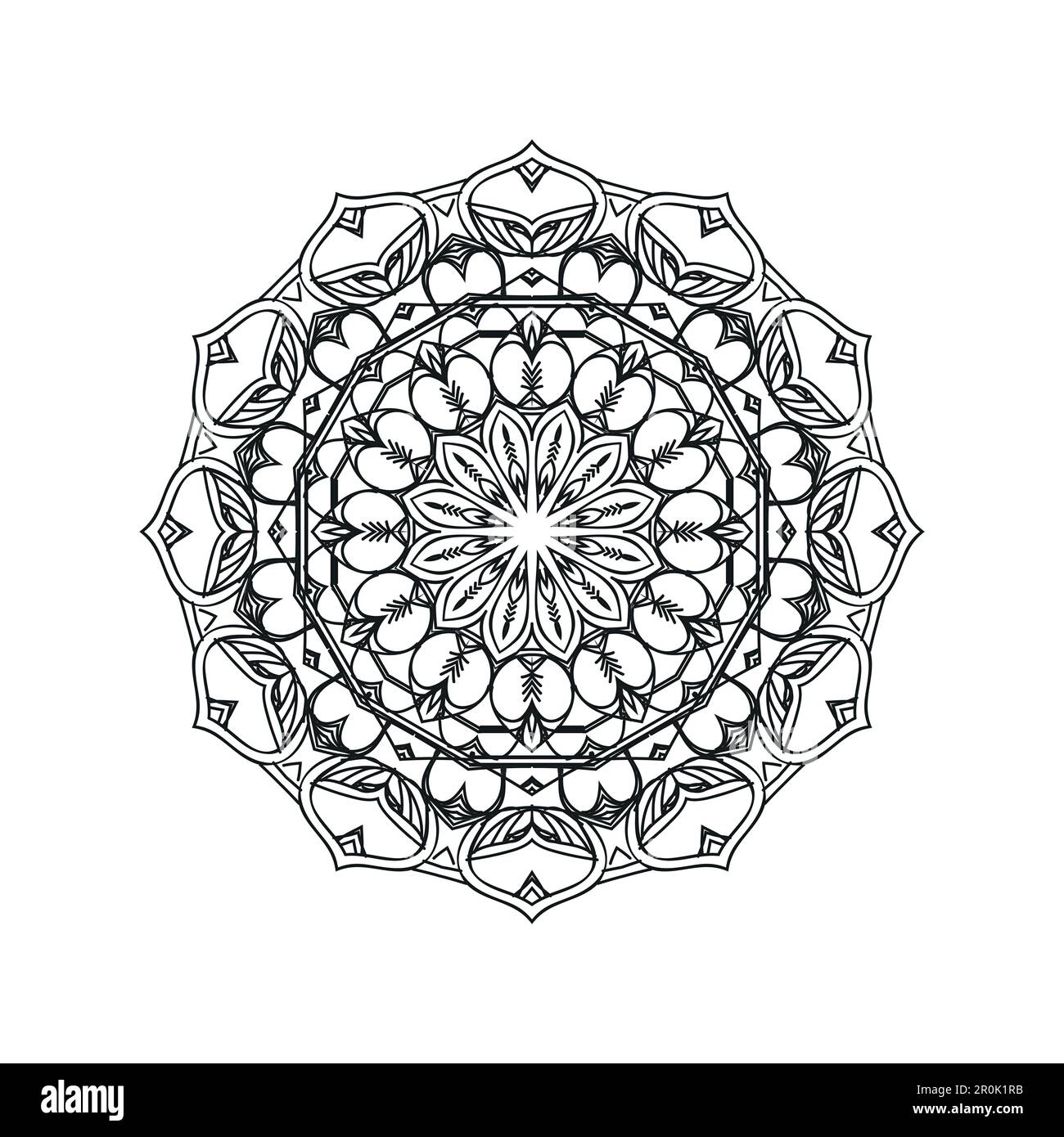Islamic mandala background vector illustration Stock Vector Image & Art ...