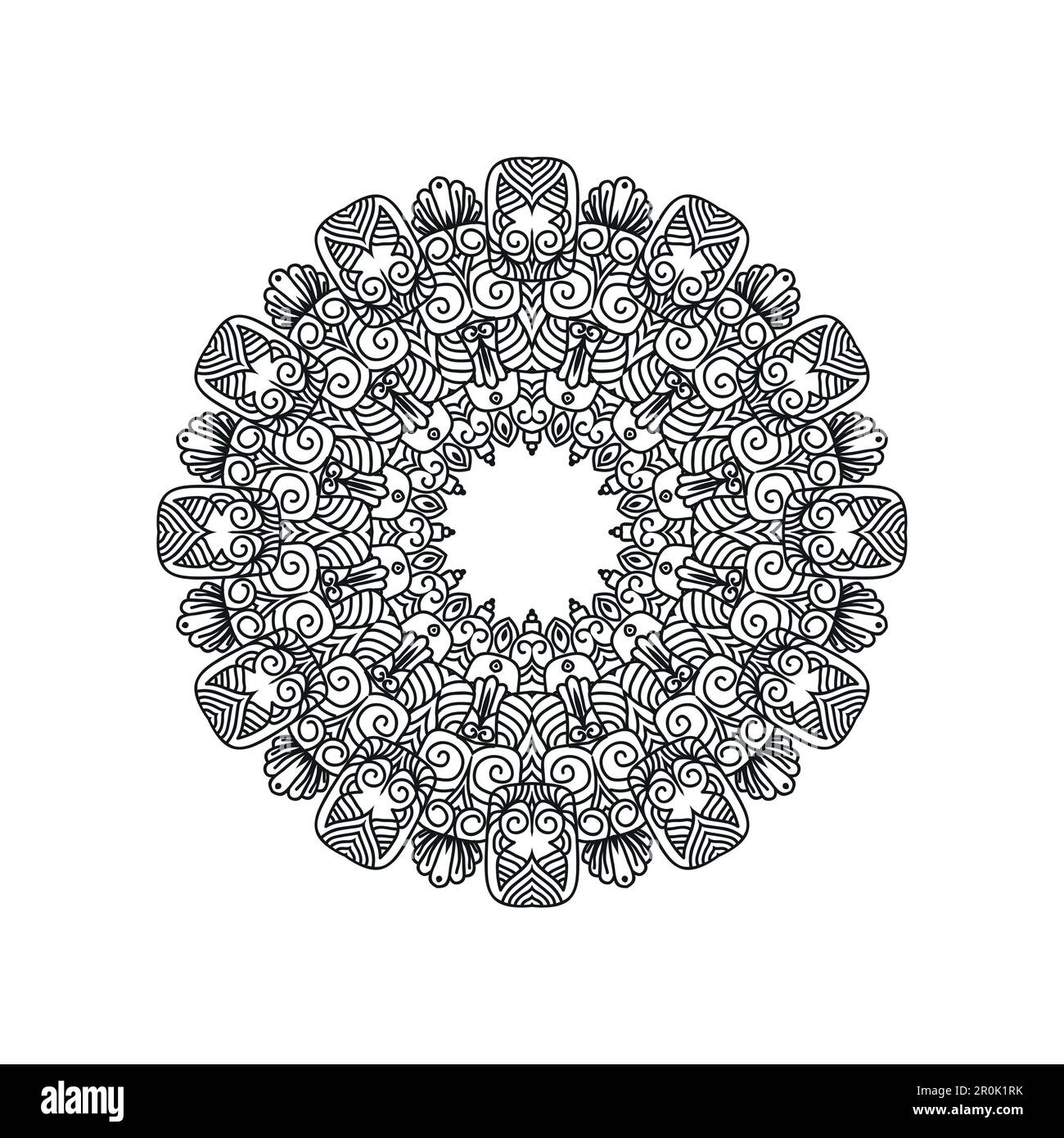 New mandala art designs vector illustration Stock Vector Image & Art ...