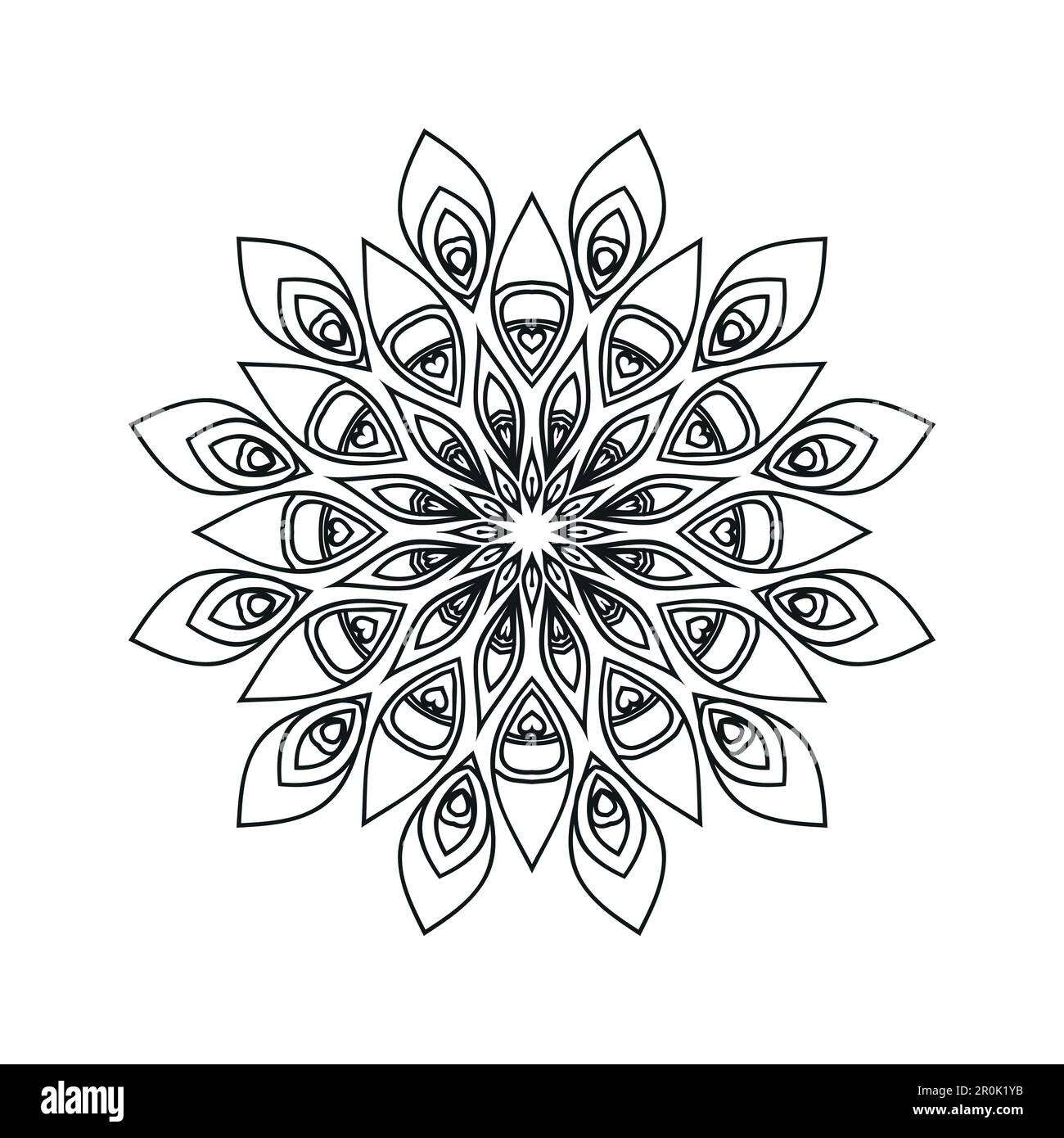 New mandala designs vector illustration Stock Vector Image & Art - Alamy