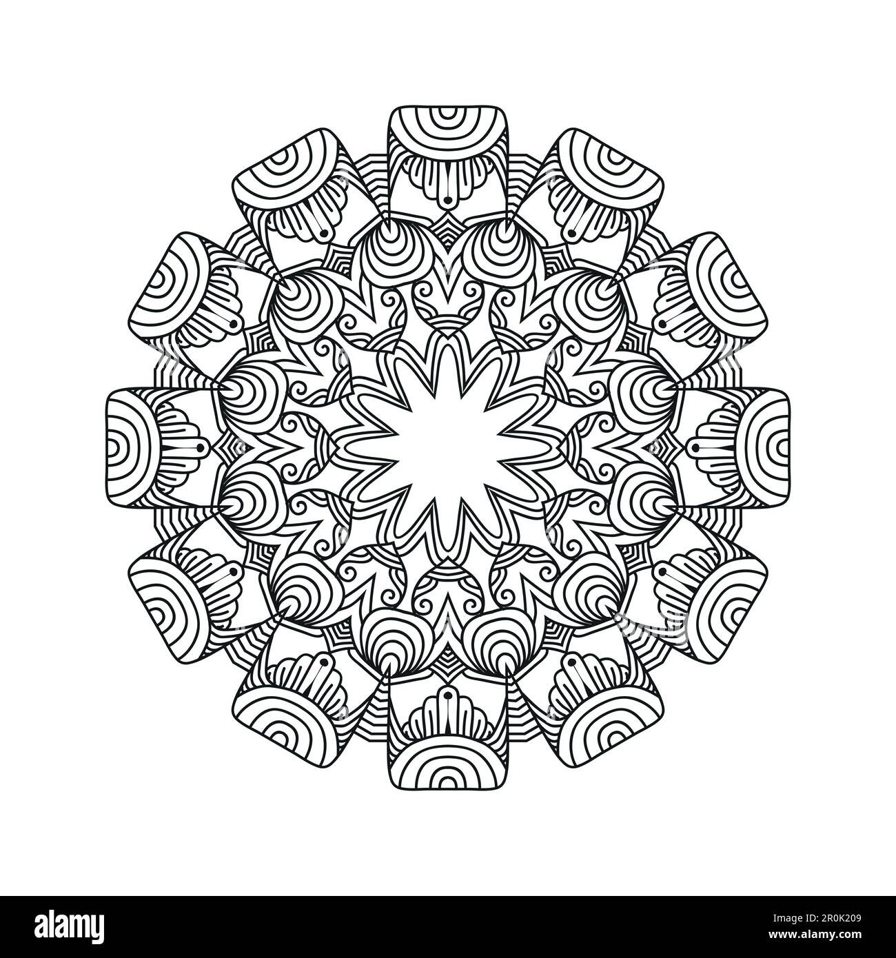 New mandala art designs vector illustration Stock Vector Image & Art ...