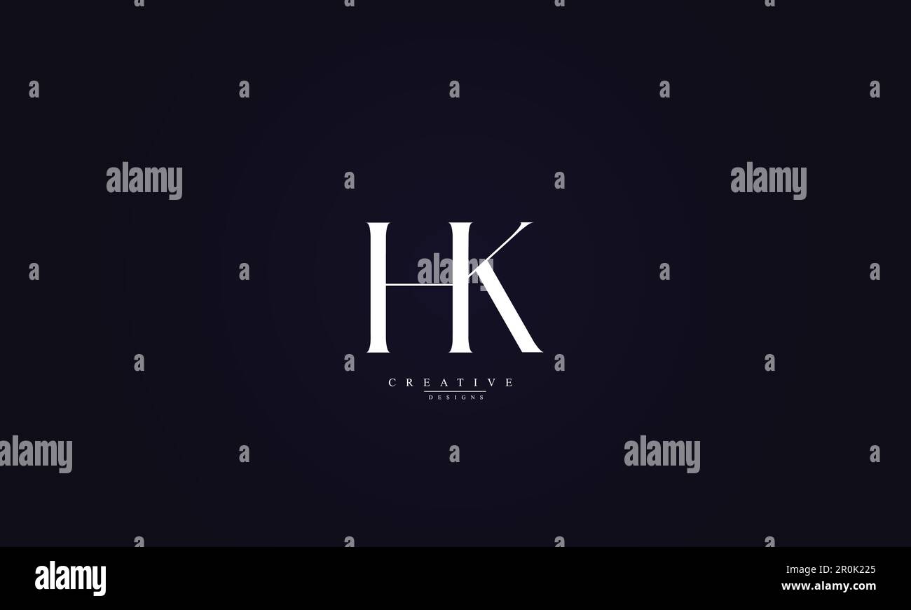 Logo design white lines Stock Vector Images - Alamy