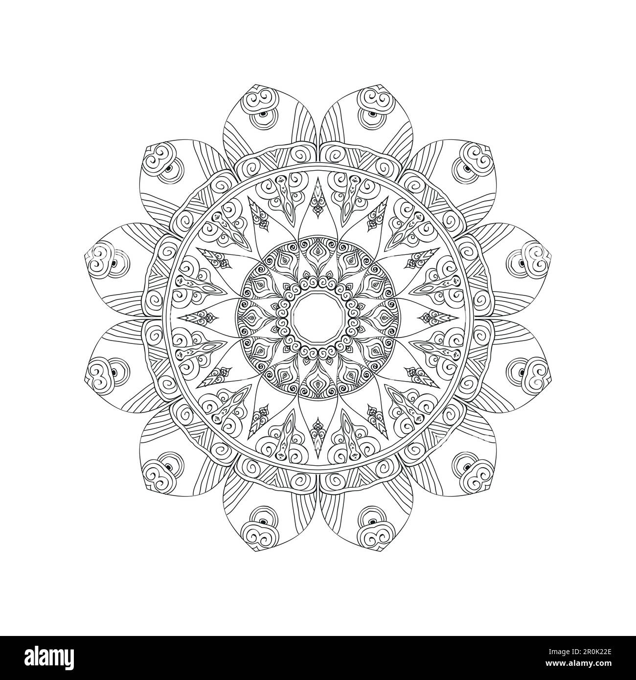 New mandala designs vector illustration Stock Vector Image & Art - Alamy