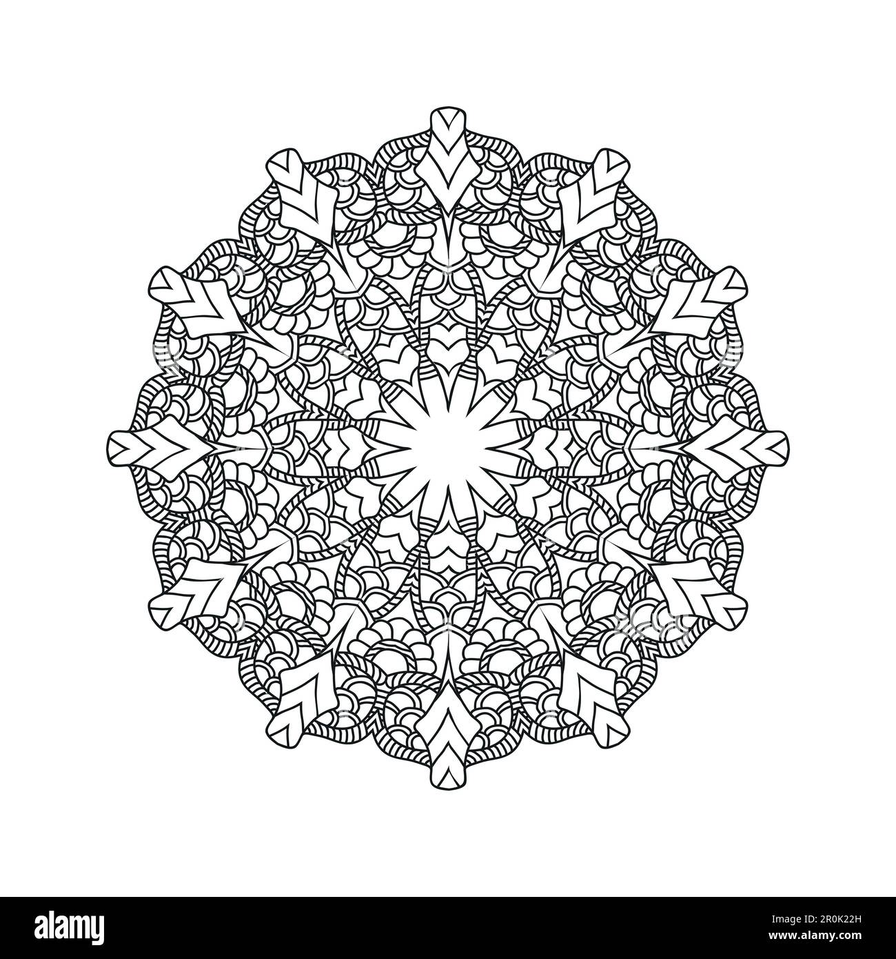 Mandala background design vector illustration Stock Vector Image & Art ...