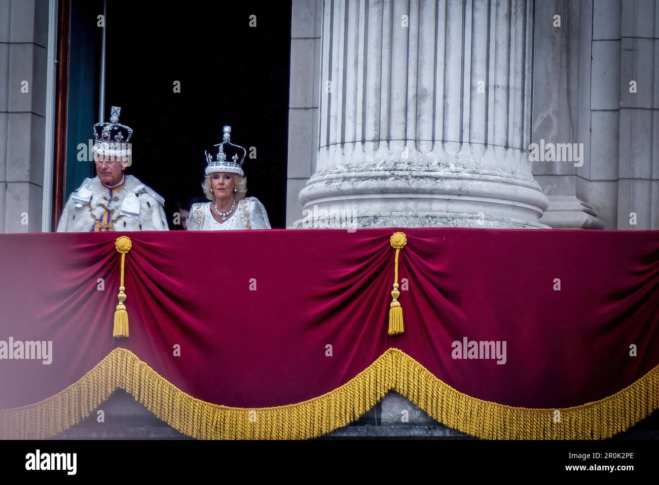 King charles coronation balcony hi-res stock photography and images - Alamy