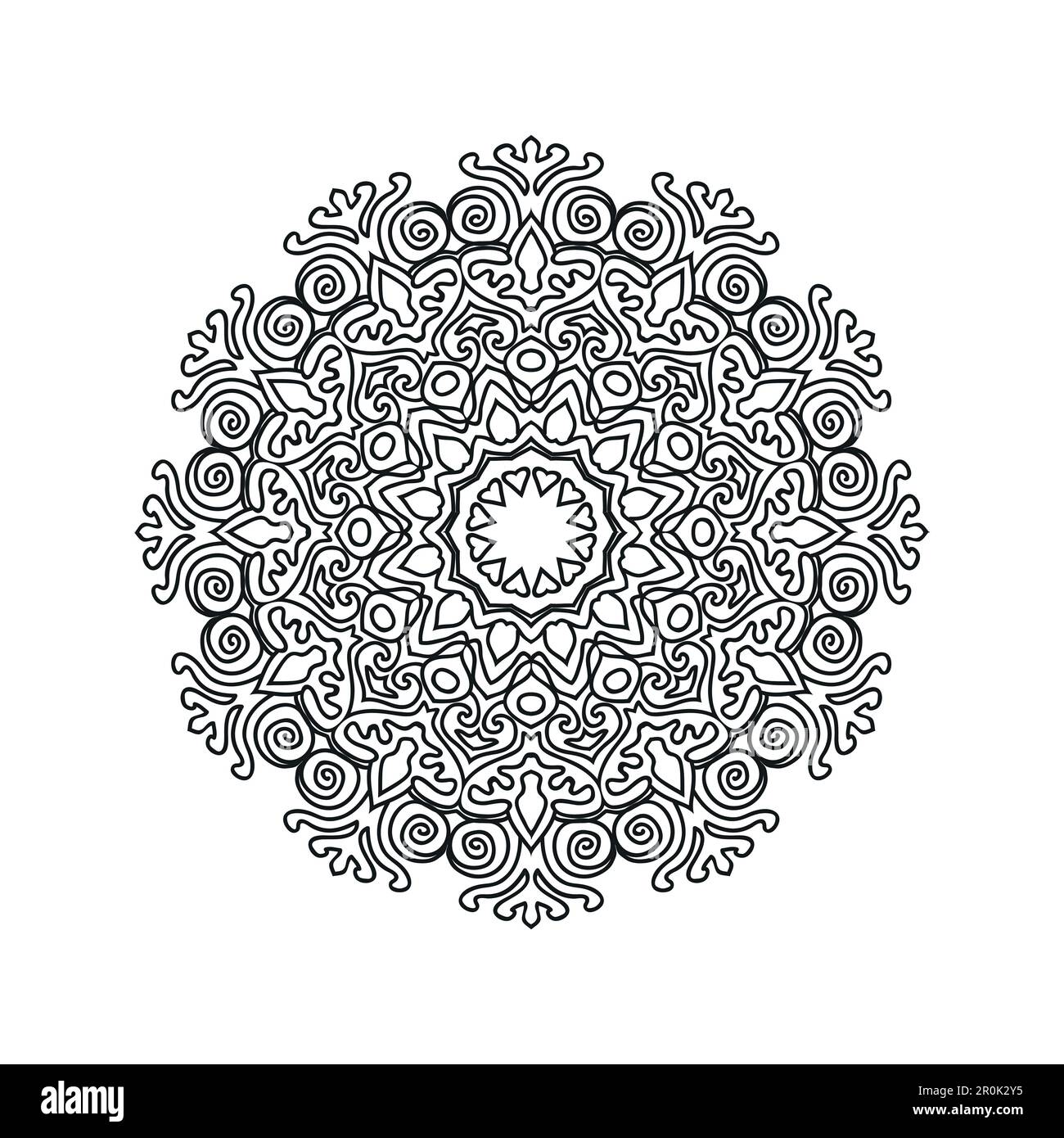 Islamic mandala background vector illustration Stock Vector Image & Art ...