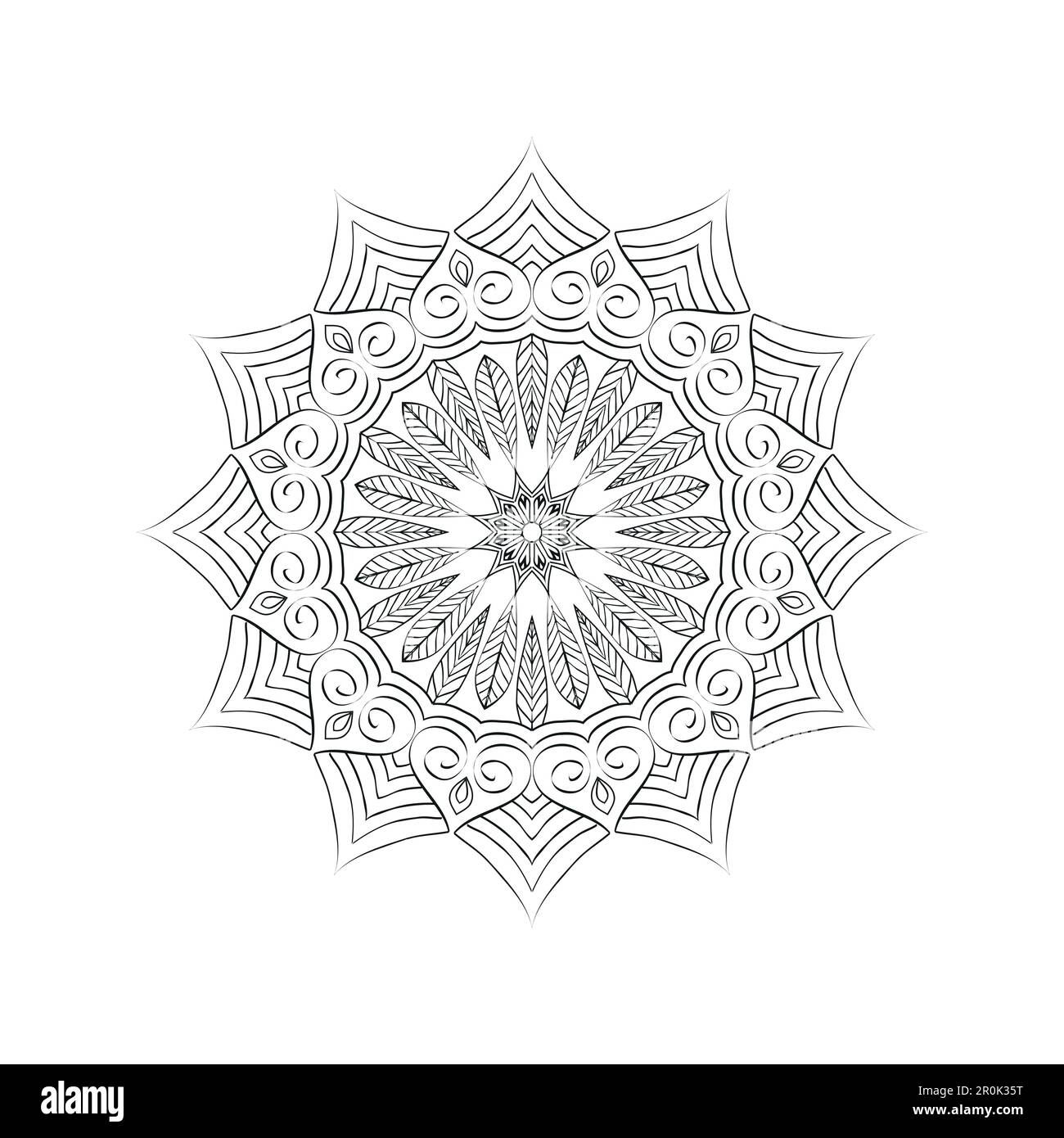 New mandala designs vector illustration Stock Vector Image & Art - Alamy