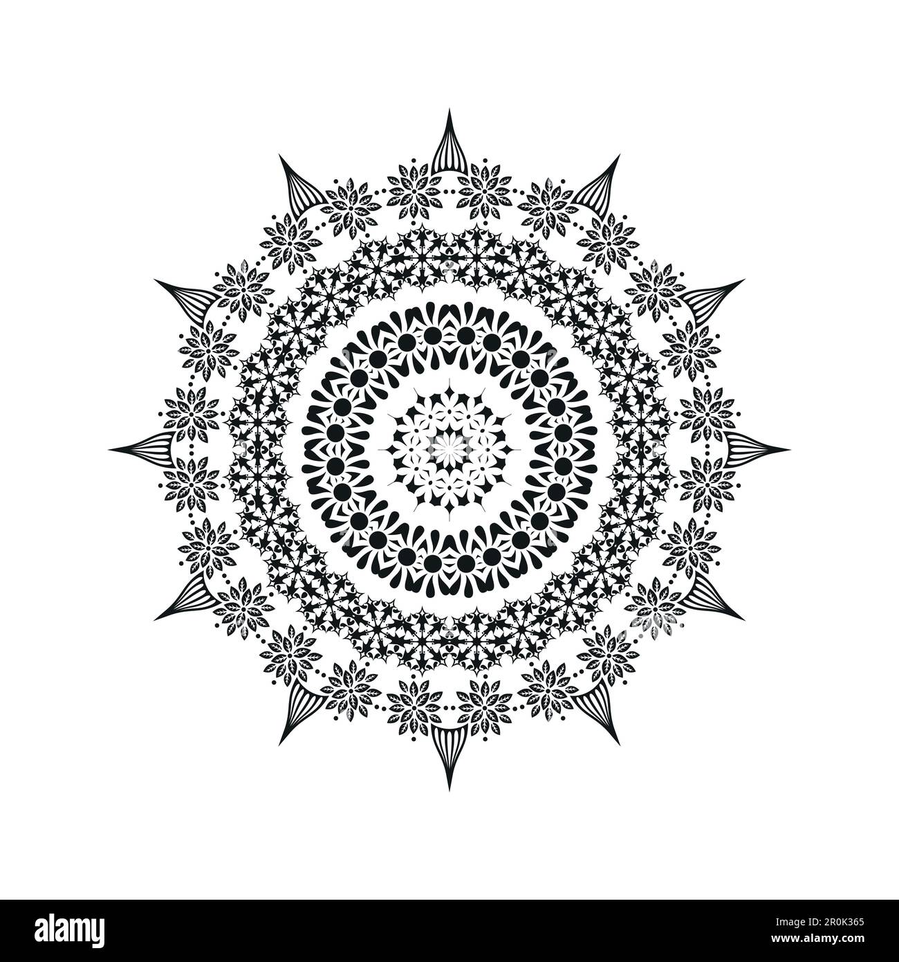 New mandala designs vector illustration Stock Vector Image & Art - Alamy