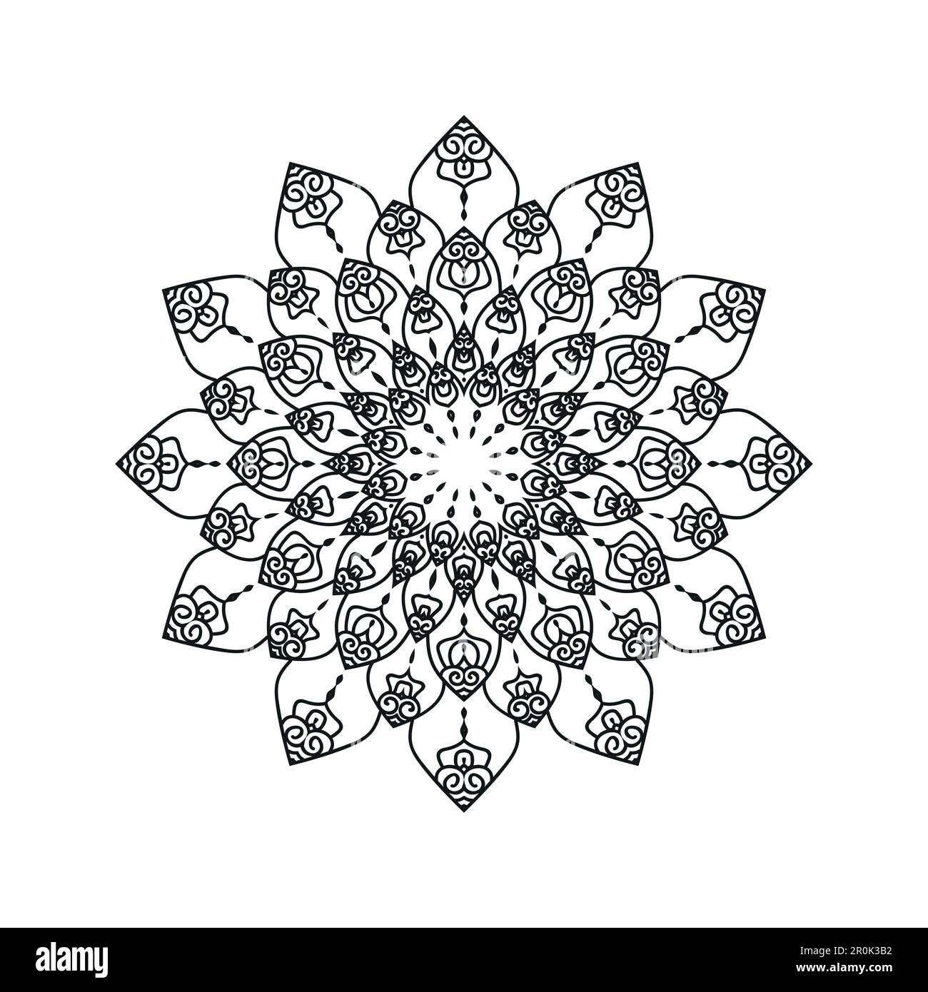 New mandala art designs vector illustration Stock Vector Image & Art ...